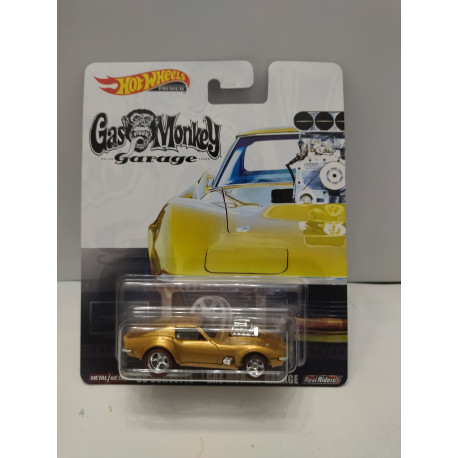 CHEVROLET CORVETTE C3 1968 GAS MONKEY GARAGE 1:64 HOT WHEELS PREMIUM ...