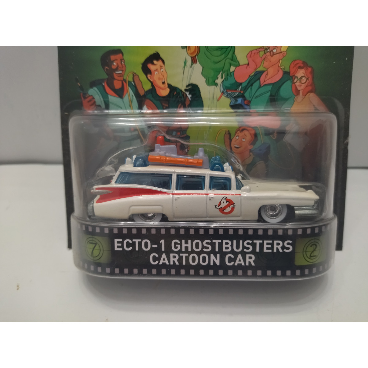 ECTO-1 GHOSTBUSTERS CAZAFANTASMAS CARTOON CAR 1:64 HOT WHEELS PREMIUM ...