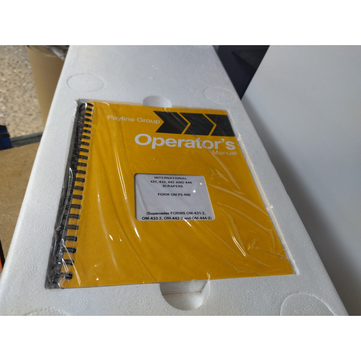 INTERNATIONAL HARVESTER 433 DUAL ENGINE PAY SCRAPER 1:25 FIRST GEAR ...