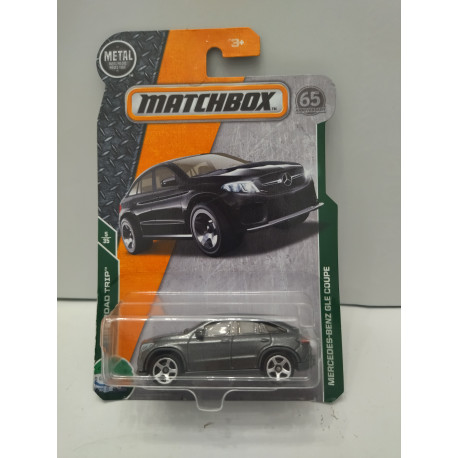 MERCEDES-BENZ GLE COUPE 5/35 ROAD TRIP 1:64 MATCHBOX USA CARD - BCN ...