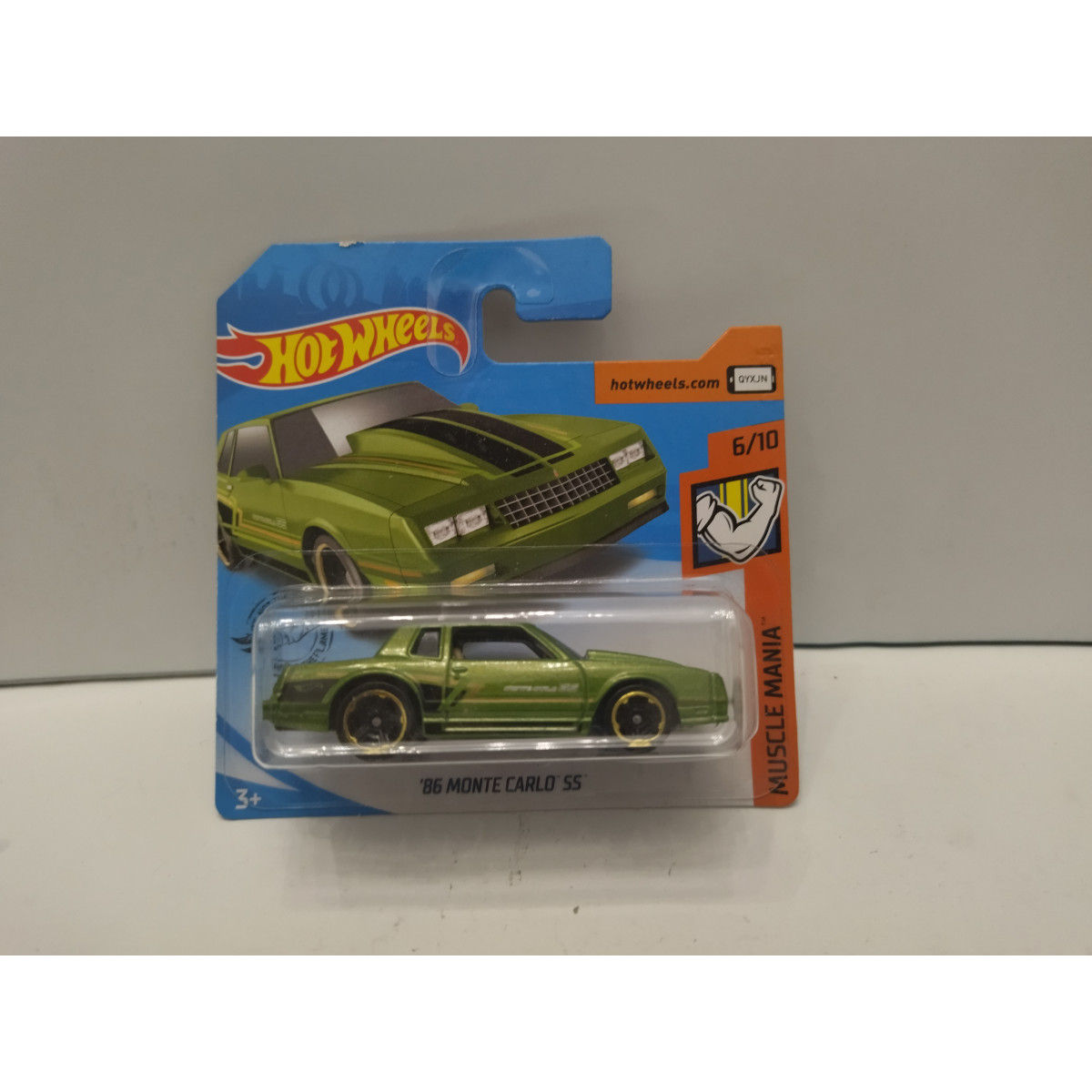 CHEVROLET MONTE CARLO SS 1986 6/10 MUSCLEMANIA 1:64 HOT WHEELS - BCN ...