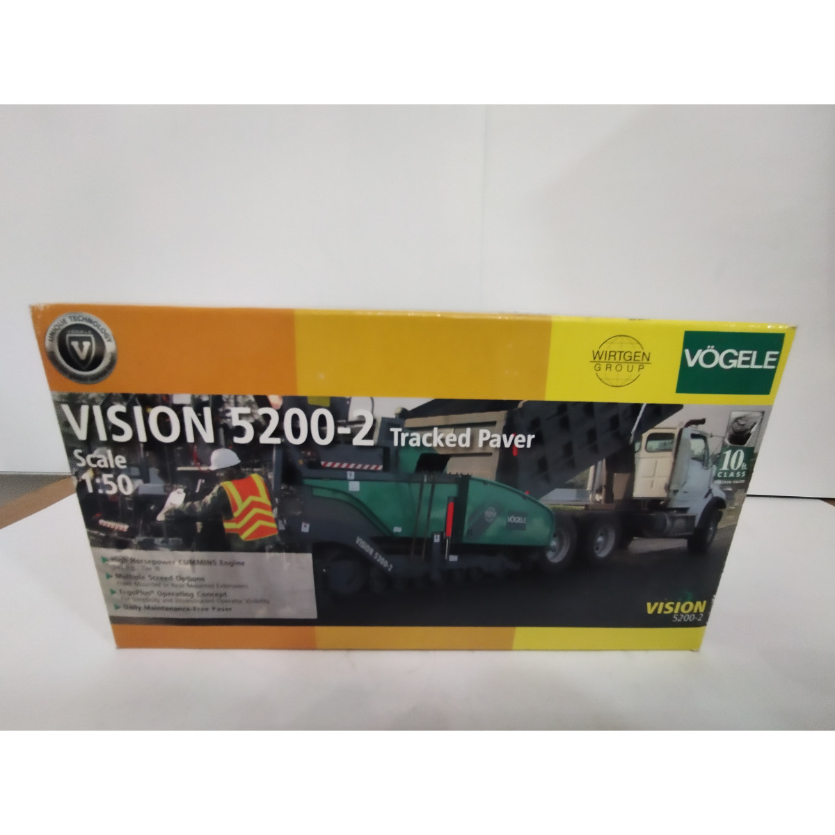 VOGELE VISION 5200-2 TRACKED PAVER/ASFALTADORA 1:50 NZG 742 - BCN STOCK ...