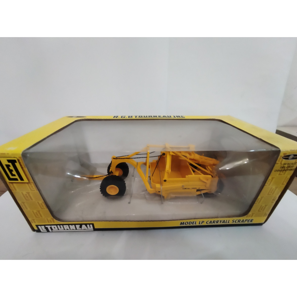 MODEL LP CARRYALL SCRAPER 1:50 LE TOURNEAU SPECCAST - BCN STOCK CARS
