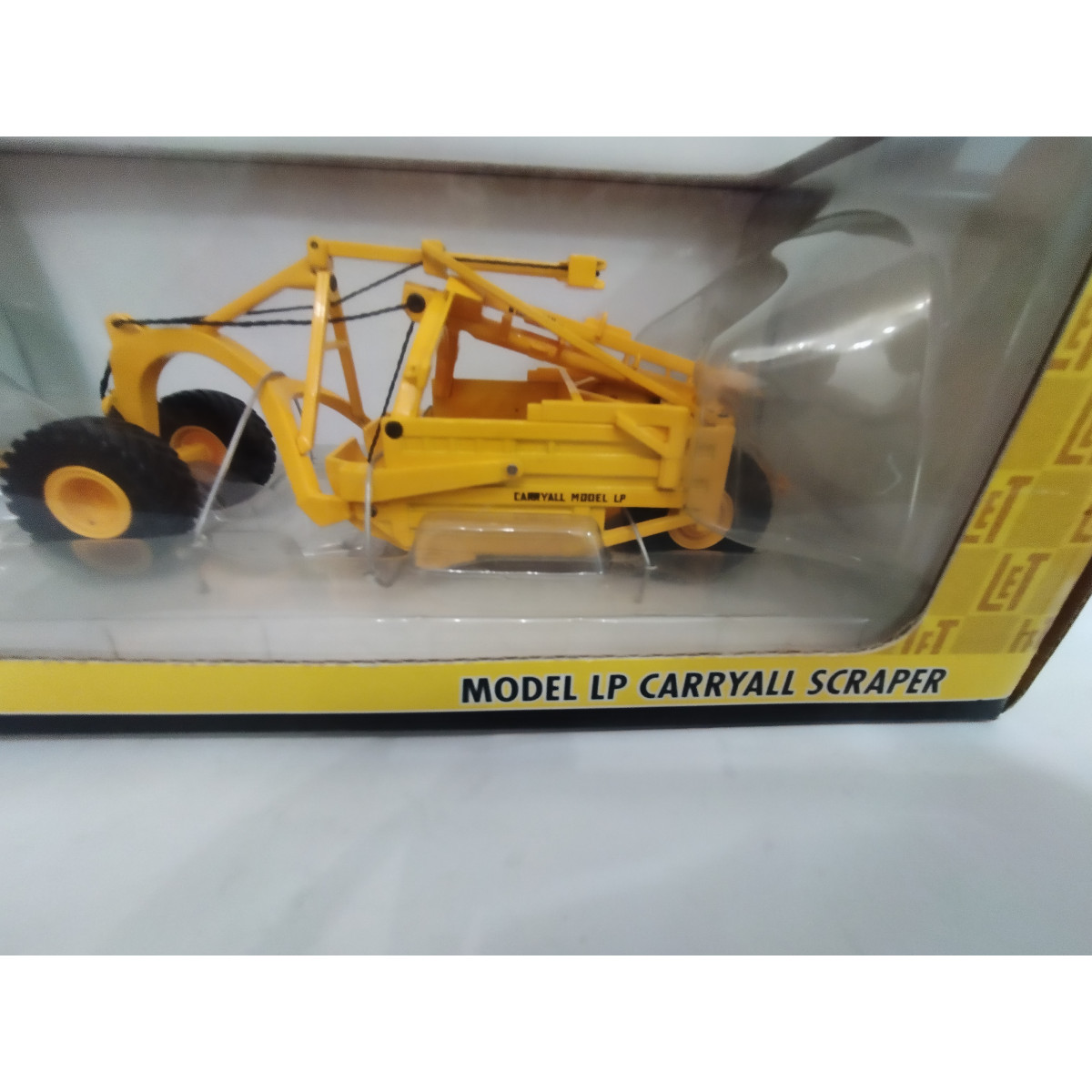 MODEL LP CARRYALL SCRAPER 1:50 LE TOURNEAU SPECCAST - BCN STOCK CARS