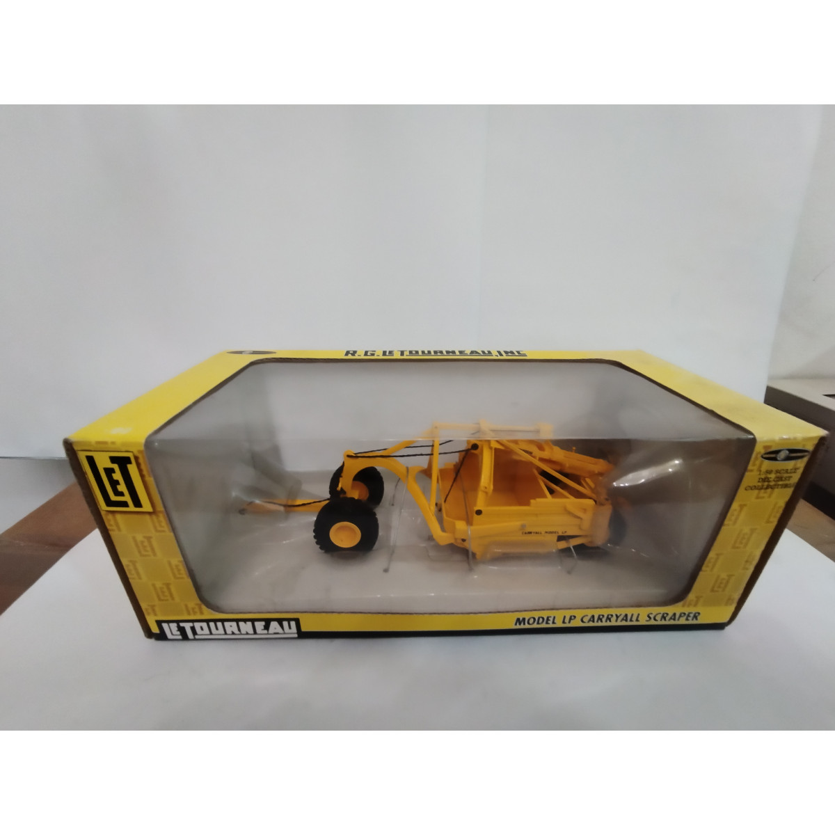 MODEL LP CARRYALL SCRAPER 1:50 LE TOURNEAU SPECCAST - BCN STOCK CARS