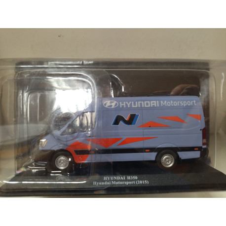 HYUNDAI H350 2015 HYUNDAI MOTORSPORT ASSISTANCE RALLY 1:43 ALTAYA IXO - BCN STOCK CARS