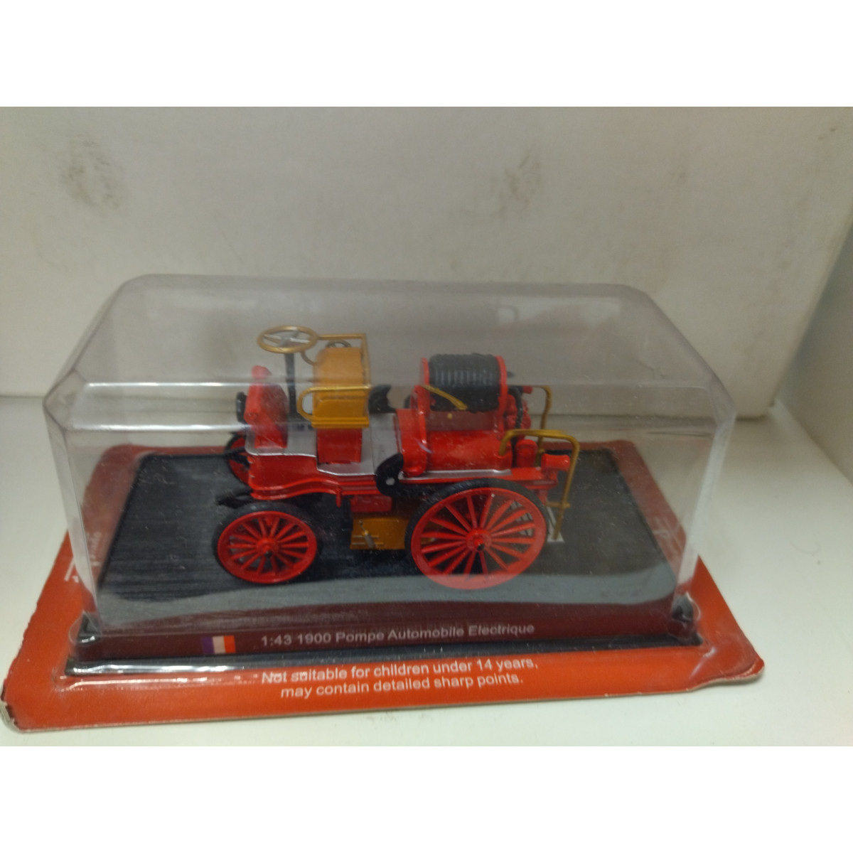 POMPE AUTOMOBILE ELECTRIQUE 1900 FIRE/POMPIERS/BOMBEROS 1:43 DelPRADO ...