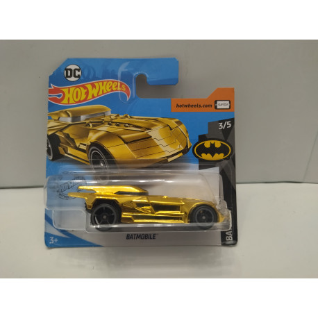TV & CINE BATMOBILE GOLD 3/5 BATMAN 1:64 HOT WHEELS - BCN STOCK CARS