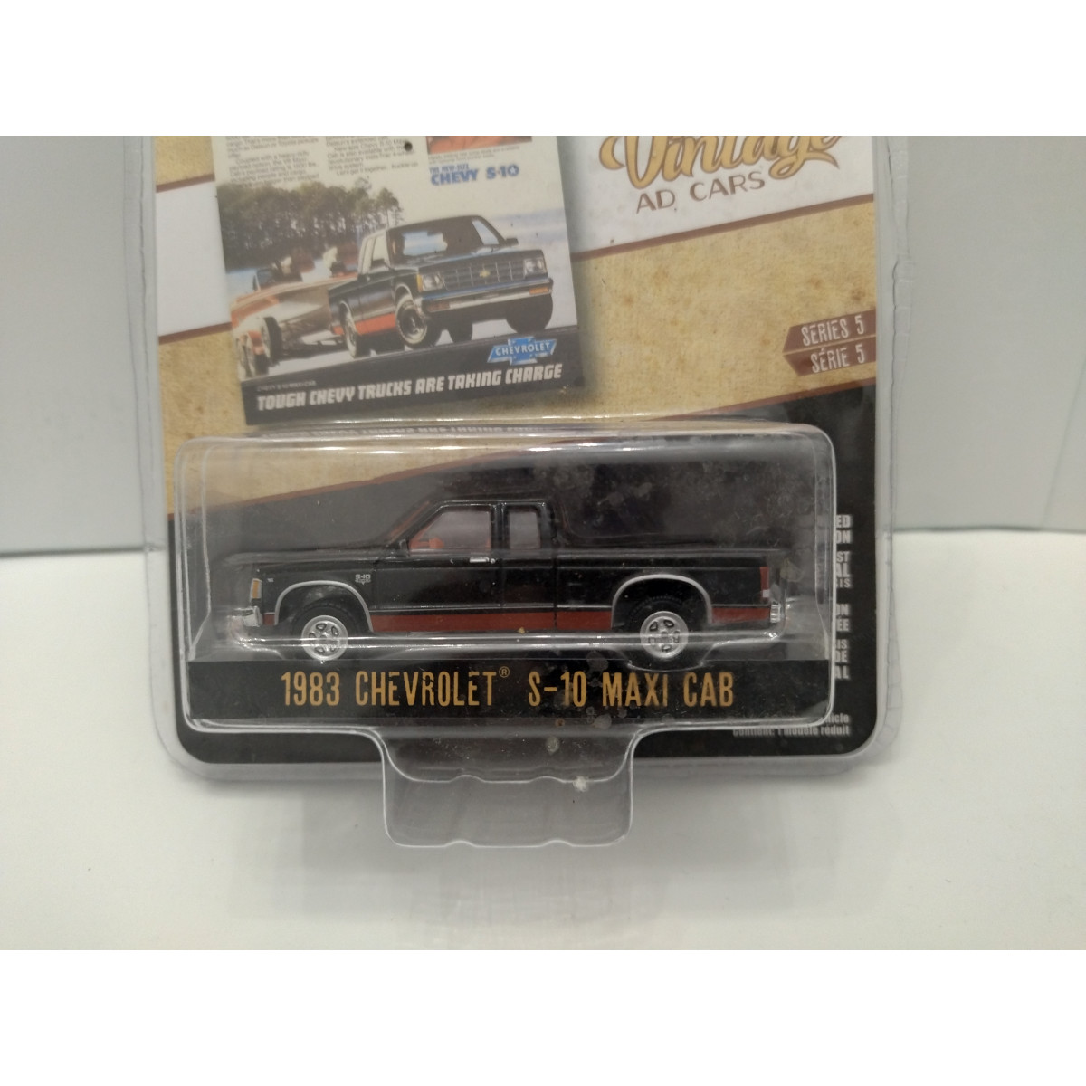 CHEVROLET S-10 1983 MAXI CAB VINTAGE AD CARS 1:64 GREENLIGHT - BCN ...